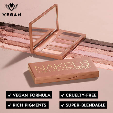 Naked3 Mini Eyeshadow Palette - Rose Eyeshadow - Urban Decay